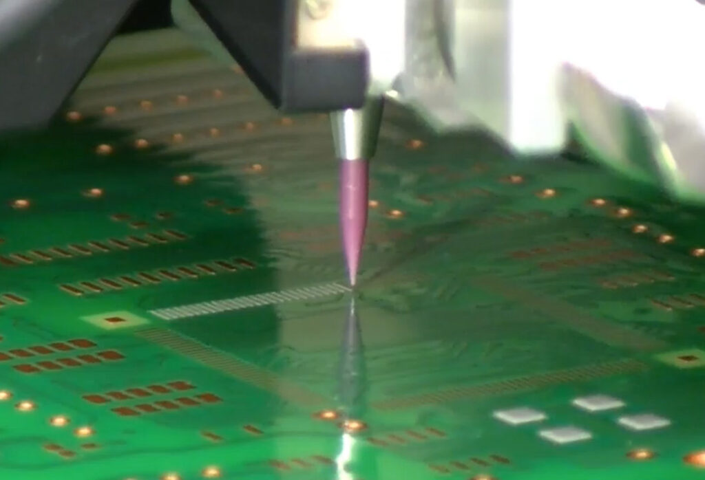 Dispensing of solder paste - Engineering-Lab Co., Ltd.